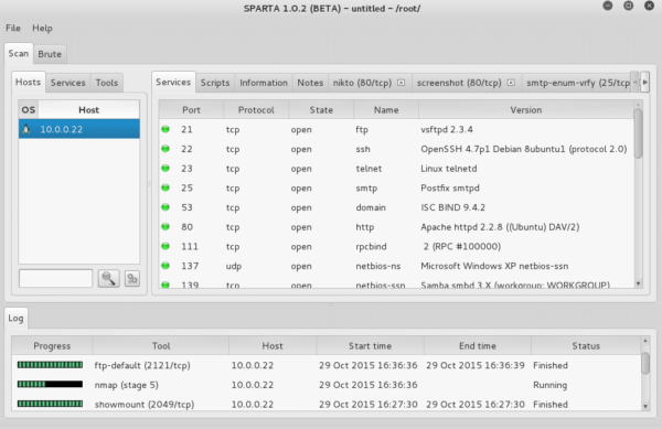 Pentesting 101: This is Sparta Kali Tool | FRSecure