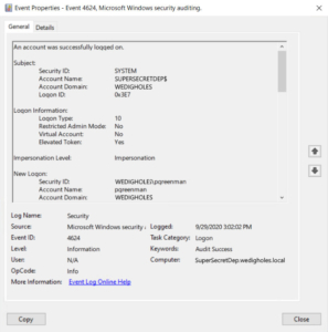 Making Sense of RDP Connection Event Logs | FRSecure