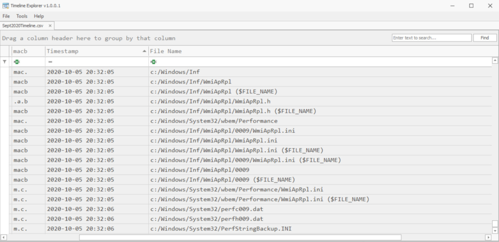 File System Forensic Analysis: Creating an Initial Timeline | FRSecure